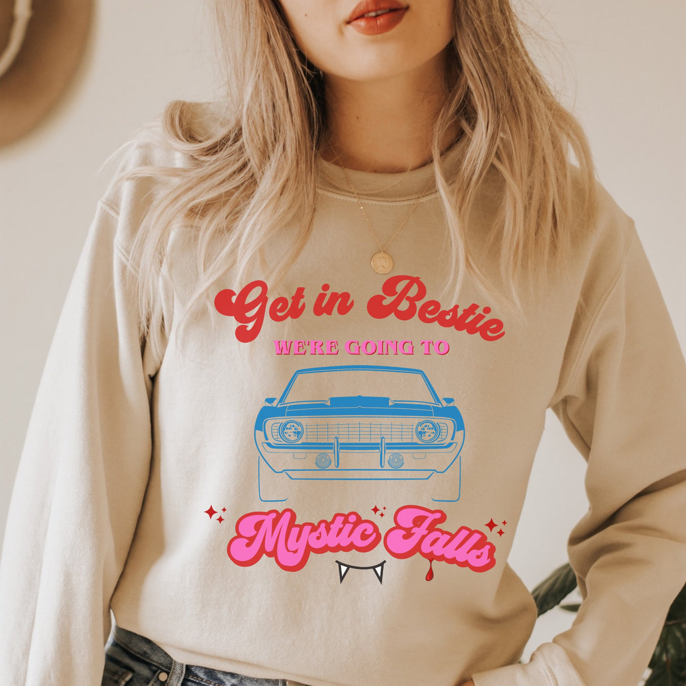 Mystic Falls Hoodie, TVD hoodie, Tvd fan gift, Tvd merch, Tvd fan, Sal ...